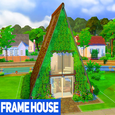 A FRAME HOUSE - Files - The Sims 4 Rooms / Lots - CurseForge