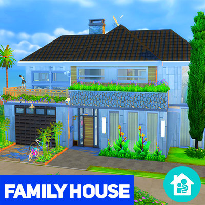 FAMILY HOUSE | GROWING TOGETHER - The Sims 4 Rooms / Lots - CurseForge