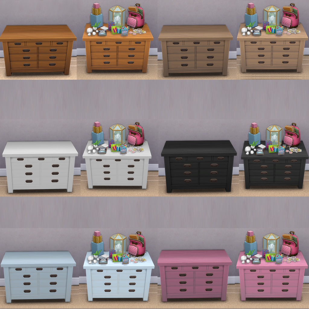 The dresser - The Sims 4 Build / Buy - CurseForge