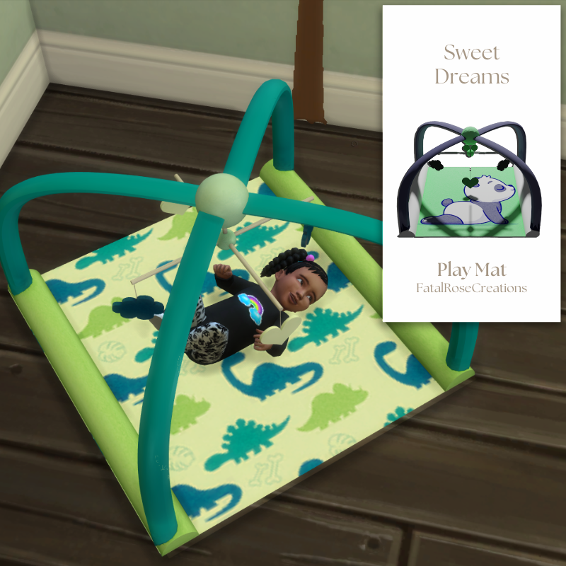 FatalRoseCreations Sweet Dreams Play Mat - The Sims 4 Build / Buy ...