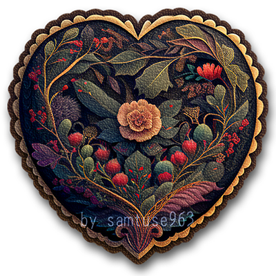 Classic Flower Heart Rug #1-Samtuse963 - The Sims 4 Build / Buy ...