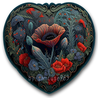 Classic Flower Heart Rug #3-Samtuse963 - The Sims 4 Build / Buy ...