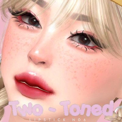 Two - Toned Lipstick - The Sims 4 Create a Sim - CurseForge
