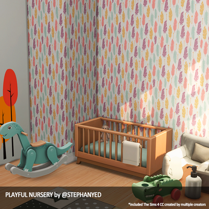 Playful Nursery Infant Room - The Sims 4 Rooms / Lots - CurseForge