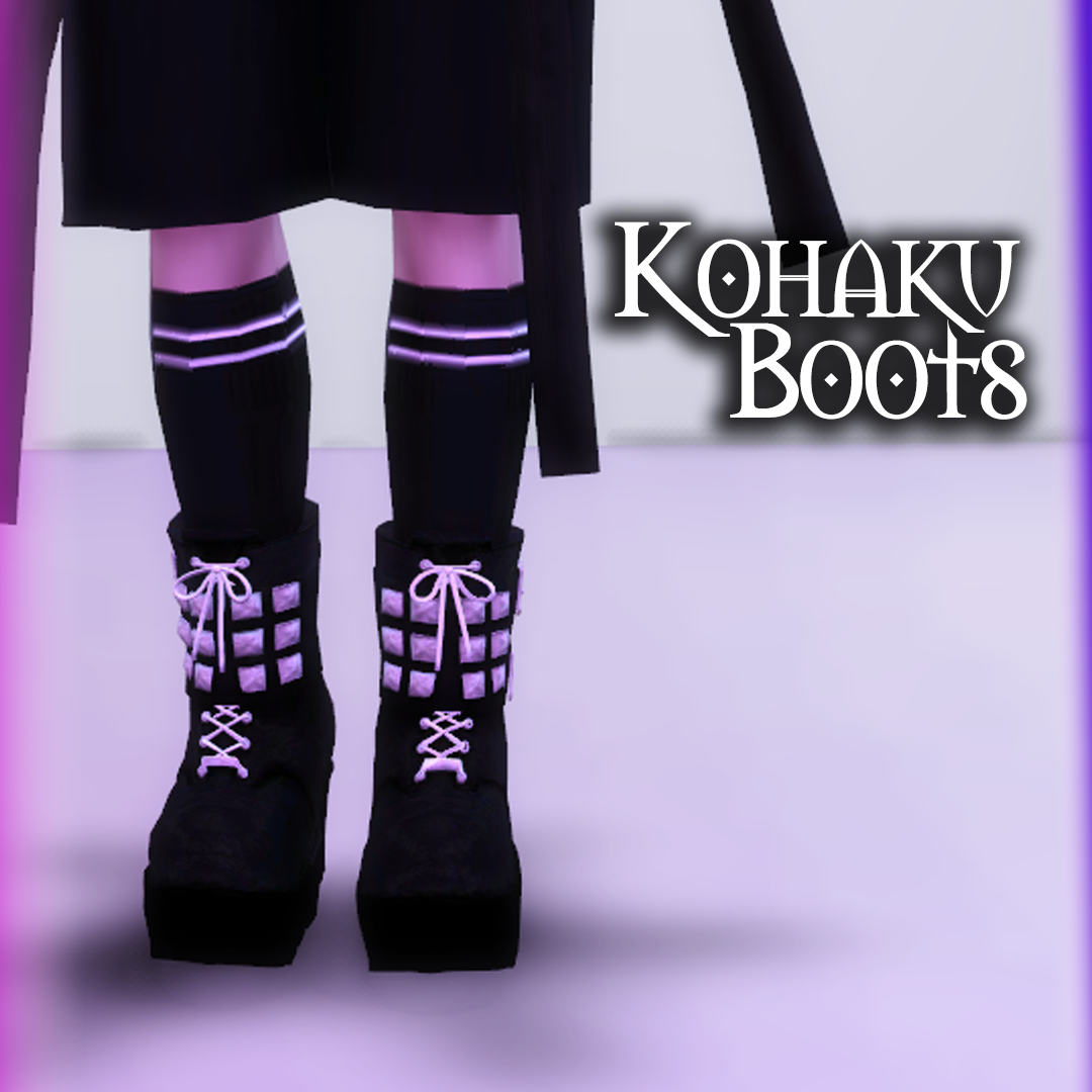 Kohaku Boots (Distorted Dusk Collection) - The Sims 4 Create a Sim ...