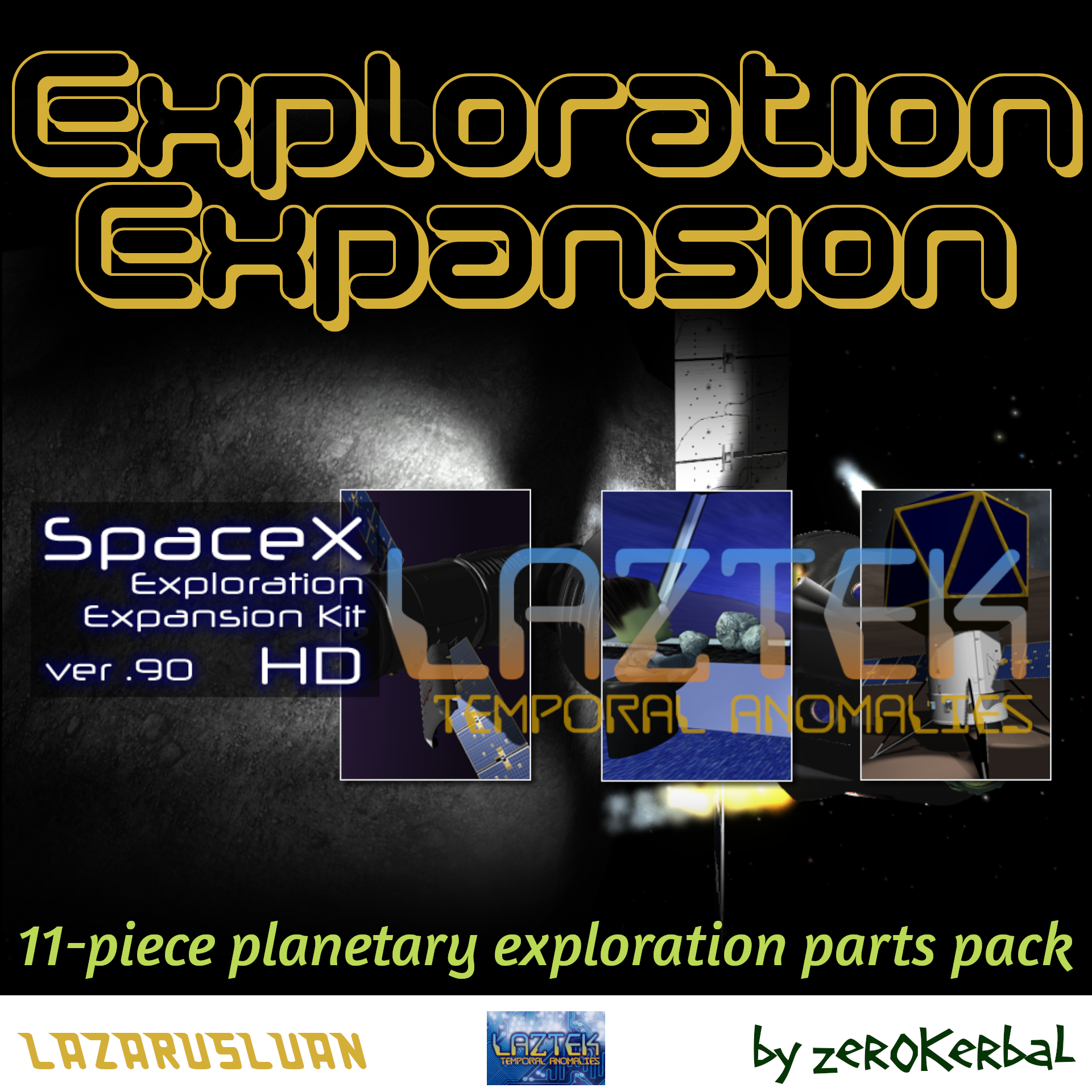 LazTek Exploration Expansion Alternative Textures - Kerbal Space ...