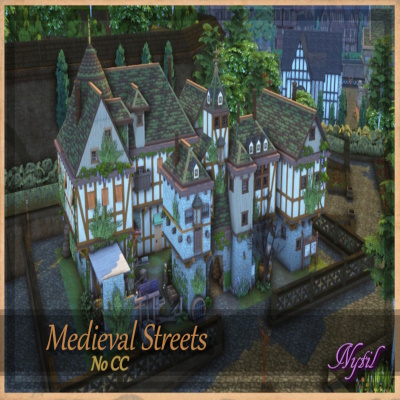 Medieval Streets - The Sims 4 Rooms / Lots - CurseForge