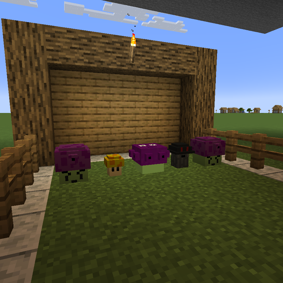 ArgentCombine's PVZ Shrooms - Minecraft Resource Packs - CurseForge