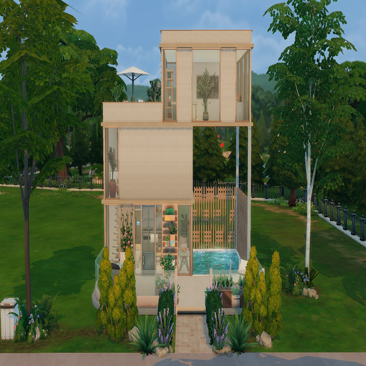 Exclusive Small Design Home... - Rooms / Lots - The Sims 4 - CurseForge