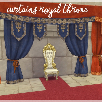 Medieval Royal Curtains - The Sims 4 Build / Buy - CurseForge