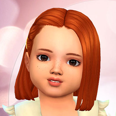 Teresa Hairstyle for Toddlers - The Sims 4 Create a Sim - CurseForge
