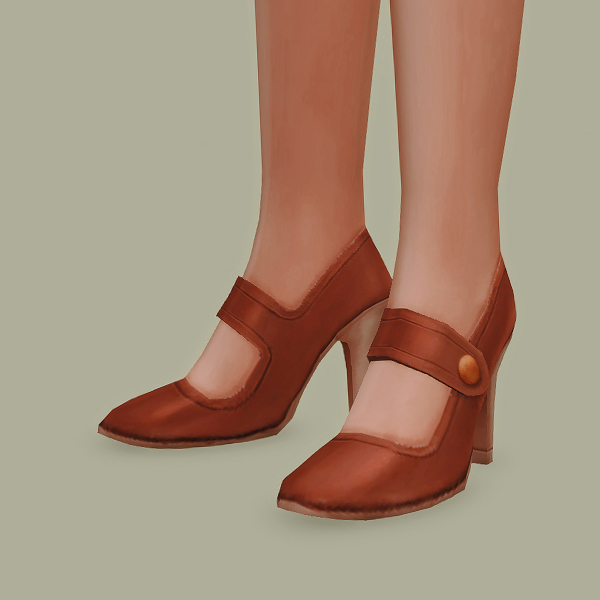 Moschino Mary Jane Recolor Multi - 85 Swatches - The Sims 4 Create a ...