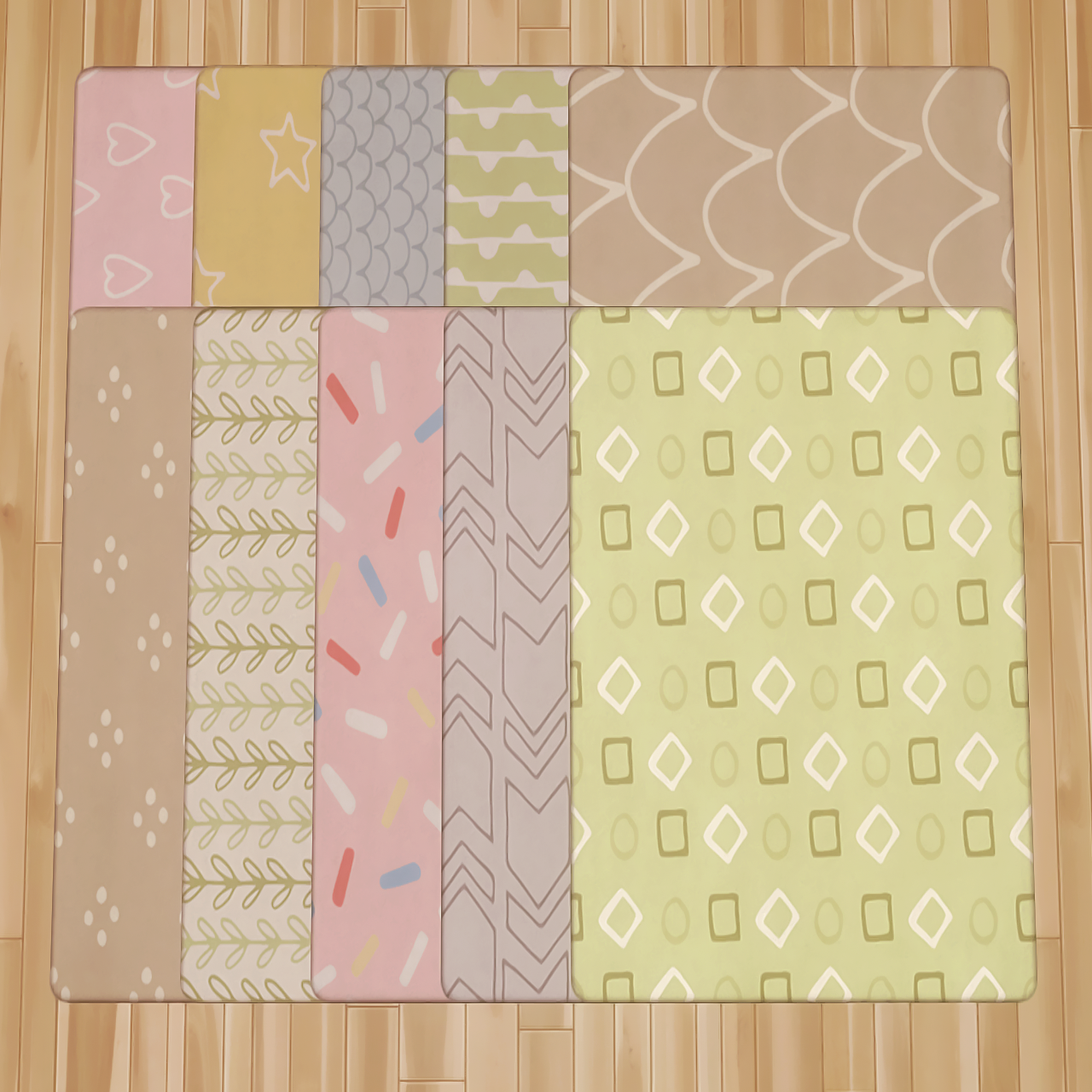 Simple Pattern Rugs - The Sims 4 Build / Buy - CurseForge