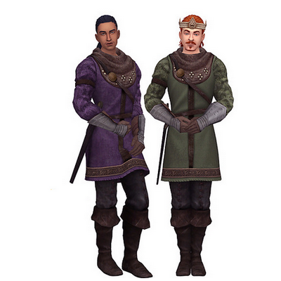 ZxTa - Medieval Long Tunic Leather - The Sims 4 Create a Sim - CurseForge