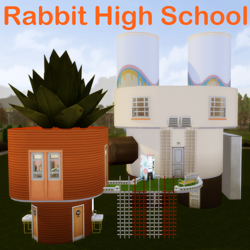 Rabbit High School - The Sims 4 Rooms / Lots - CurseForge