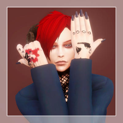 【nonocan】hand tatoo-02 - The Sims 4 Create a Sim - CurseForge