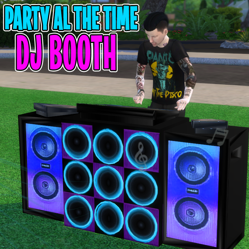 DJ booth Party all the time - The Sims 4 Build / Buy - CurseForge
