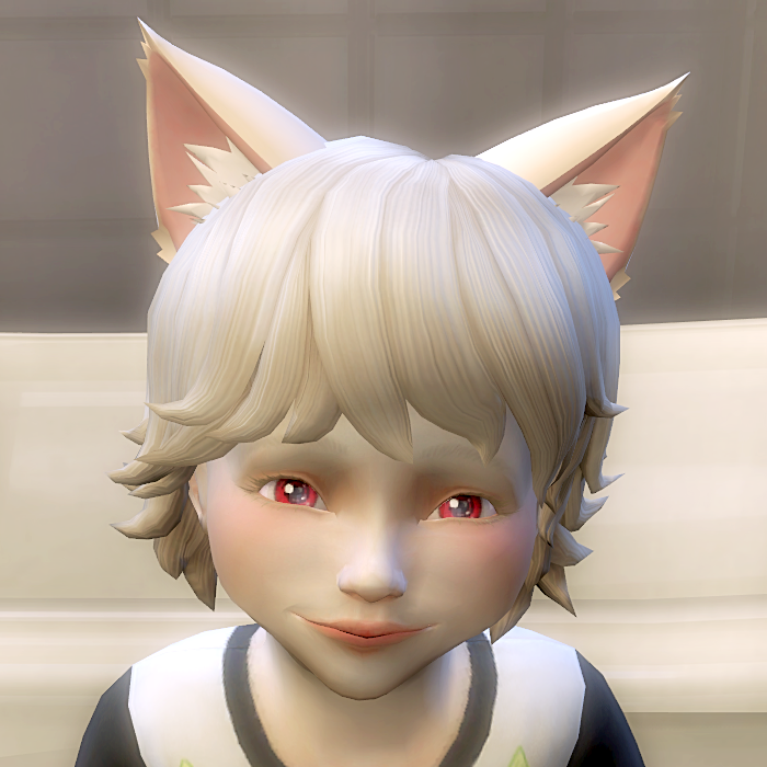 Ears - Cat - For Toddler - The Sims 4 Create a Sim - CurseForge