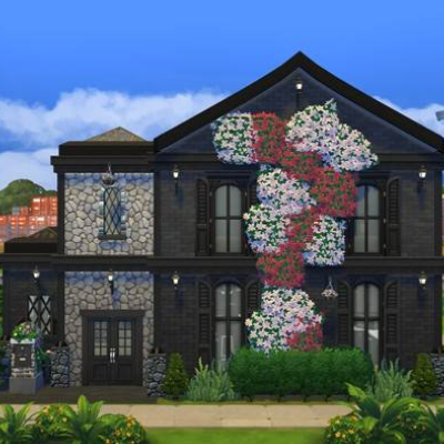 Dark Flower 20x15 - Files - The Sims 4 Rooms / Lots - CurseForge