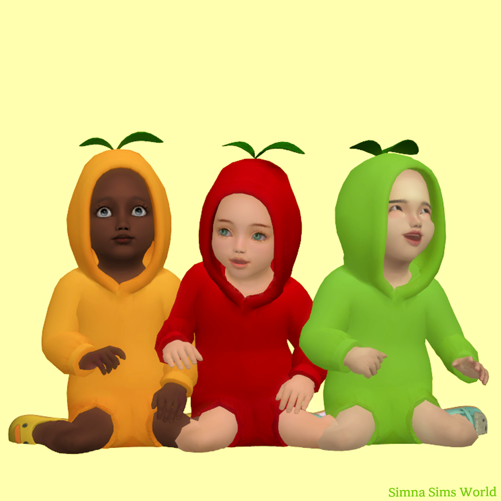 Apple Infant Outfit - The Sims 4 Create a Sim - CurseForge