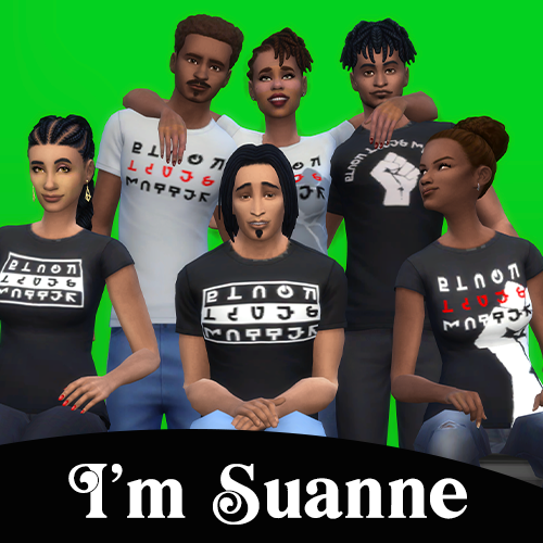 Black Lives Matter Tees - The Sims 4 Create a Sim - CurseForge