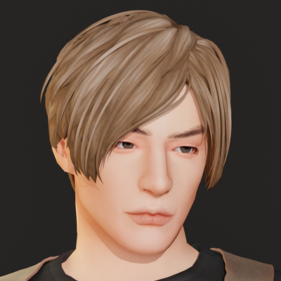 Leon Hair - The Sims 4 Create a Sim - CurseForge