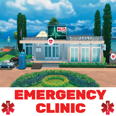 EMERGENCY CLINIC - The Sims 4 Rooms / Lots - CurseForge