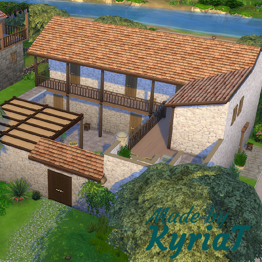 Mochlos House - The Sims 4 Rooms / Lots - CurseForge