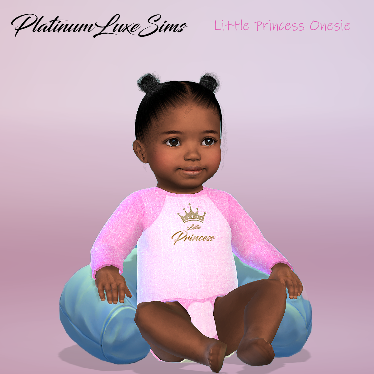 Infants Little Princess Onesie - The Sims 4 Create a Sim - CurseForge