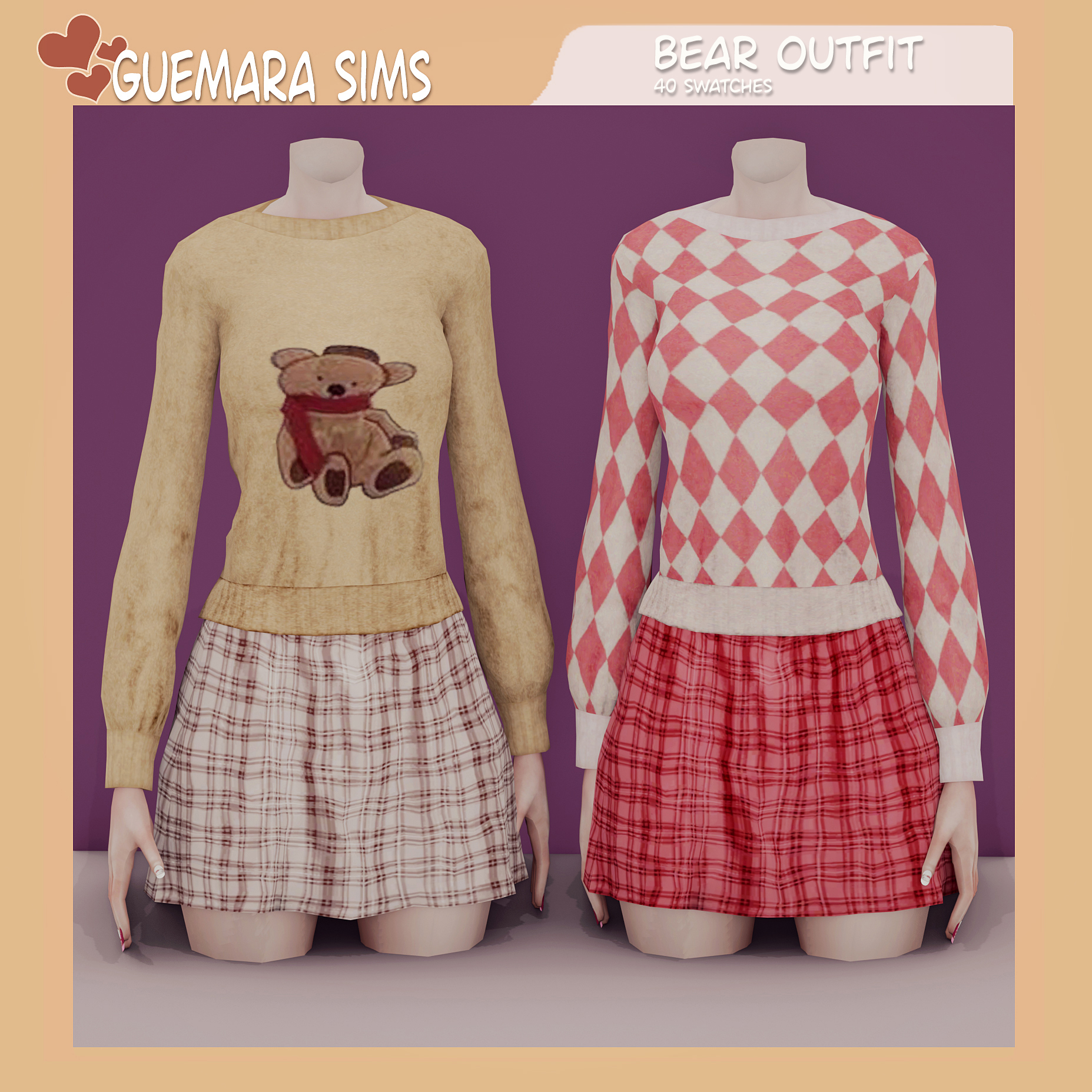 Bear outfit - The Sims 4 Create a Sim - CurseForge