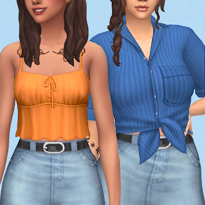 Devon and Shea - set - The Sims 4 Create a Sim - CurseForge