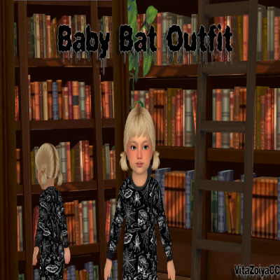 Baby Bat Outfit - Files - The Sims 4 Create a Sim - CurseForge