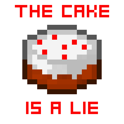 Minecraft Cake Icon
