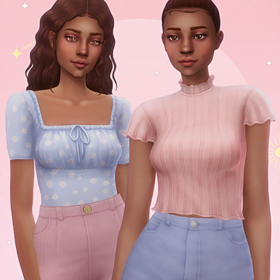 Download Summer tops - The Sims 4 Mods - CurseForge