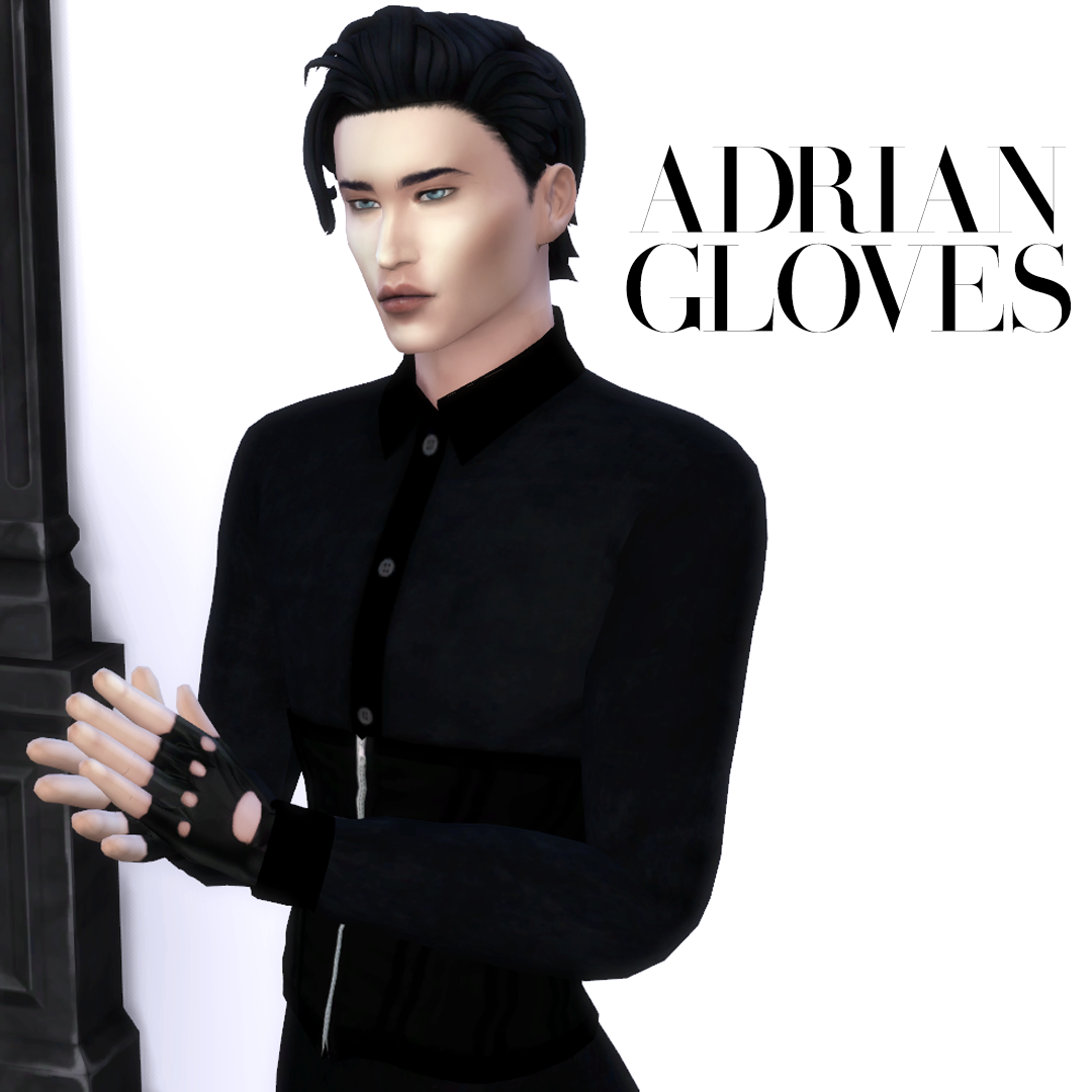 Adrian Gloves (Niche Noir Collection) - The Sims 4 Create a Sim ...