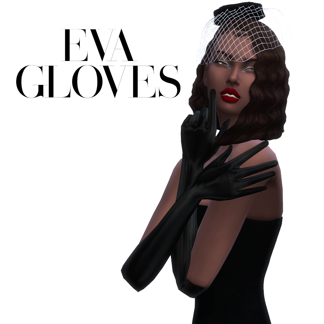 Eva Gloves (Niche Noir Collection) - The Sims 4 Create a Sim - CurseForge
