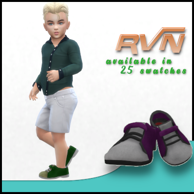Low Cut Sneakers (Toddler) - The Sims 4 Create a Sim - CurseForge