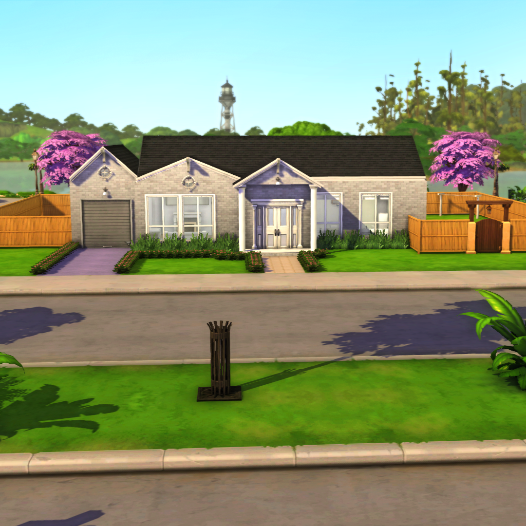 Suburban Ranch 2 Bedroom Home - The Sims 4 Rooms / Lots - CurseForge