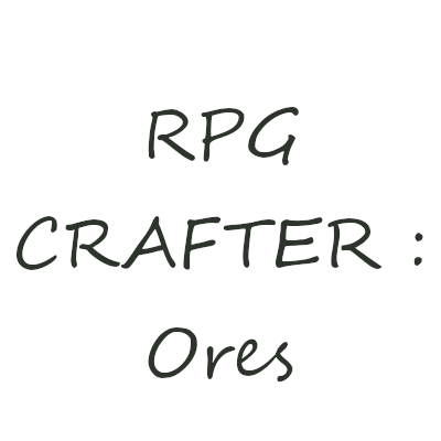 RPG Crafter : Ores, Tools & Armors - Mods - Minecraft