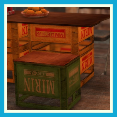 Beer crate table & chair - The Sims 4 Build / Buy - CurseForge