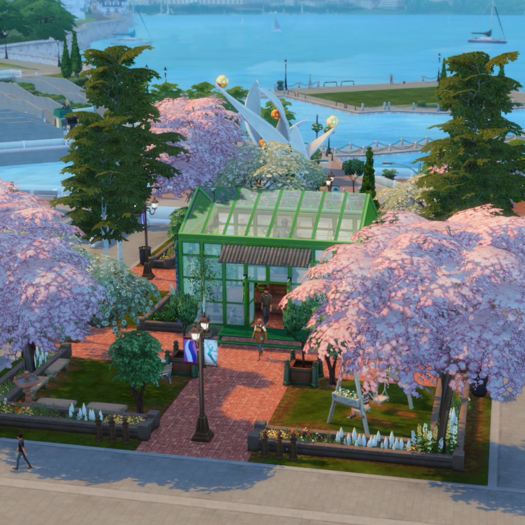 Download Cherry Greenhouse in Windenburg The Sims 4 Mods - CurseForge