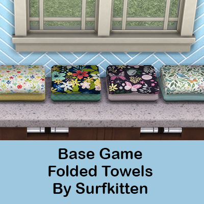 Download Folded Towel Decor - The Sims 4 Mods - CurseForge