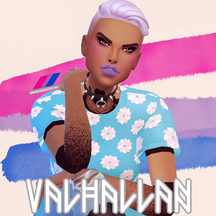 WAVE: a tiny accessory pride flag by Valhallan - The Sims 4 Create a ...