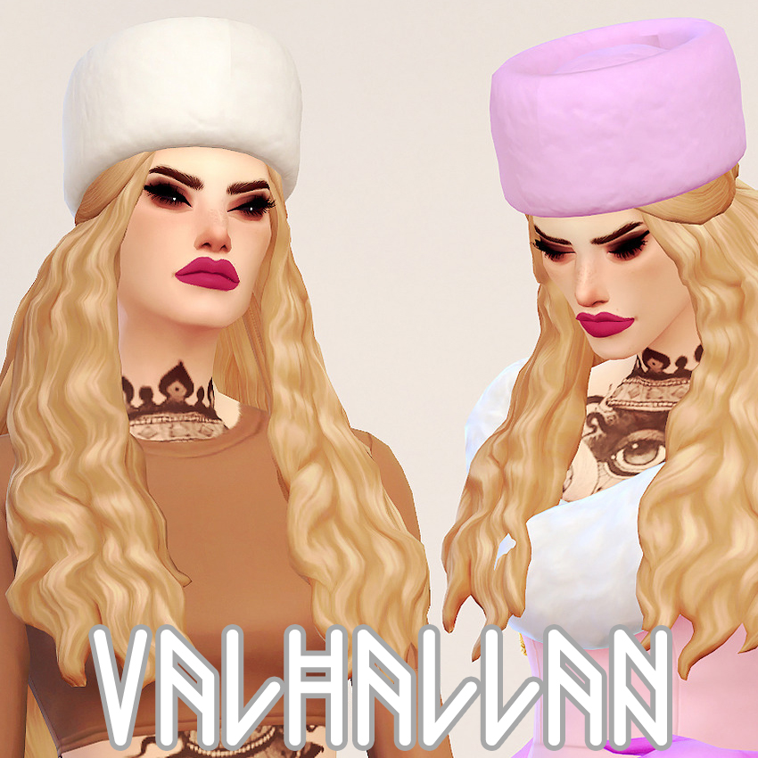 ALEKSANDRA: a Seasons holly hat edit by Valhallan - The Sims 4 Create a ...
