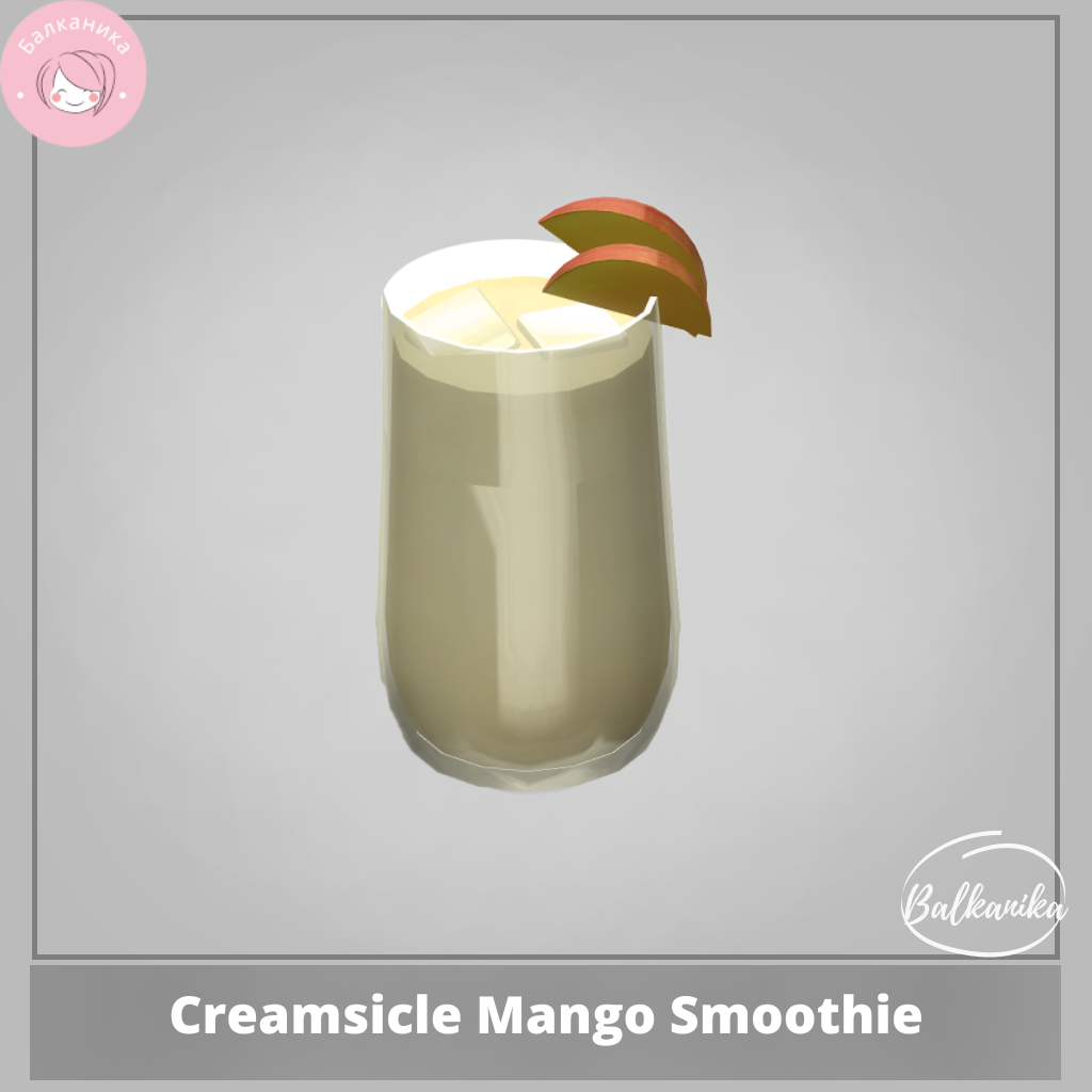 Creamsicle Mango Smoothie - The Sims 4 Mods - CurseForge