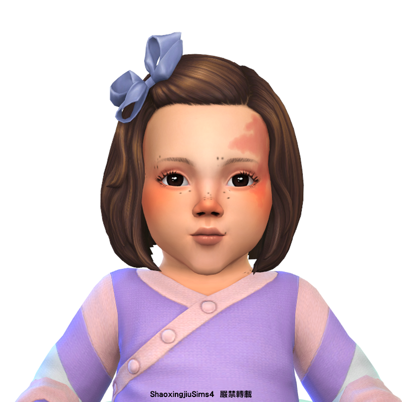 Infant Bob Bow Hair - The Sims 4 Create a Sim - CurseForge