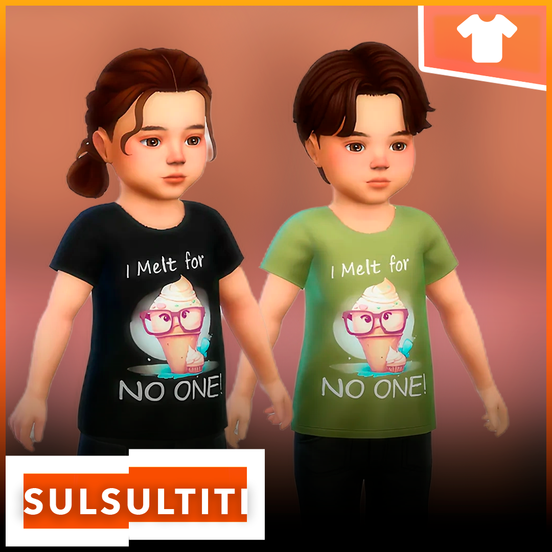 No One - Ice Cream - t-shirt toddler - The Sims 4 Create a Sim - CurseForge