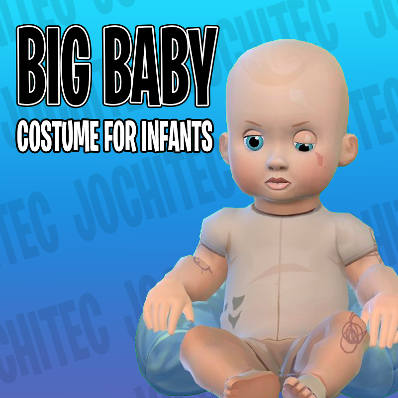 Big baby costume for infants - The Sims 4 Create a Sim - CurseForge