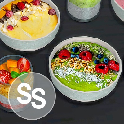 Smoothie Bowls and Chia Puddings - The Sims 4 Mods - CurseForge