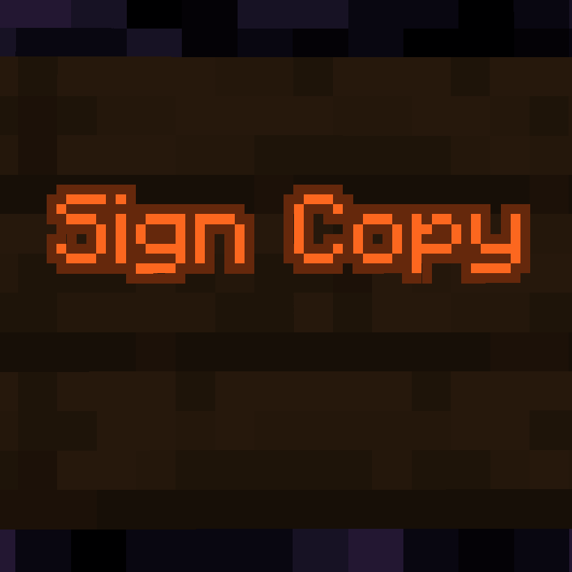 Install Sign Copy - Minecraft Mods & Modpacks - CurseForge